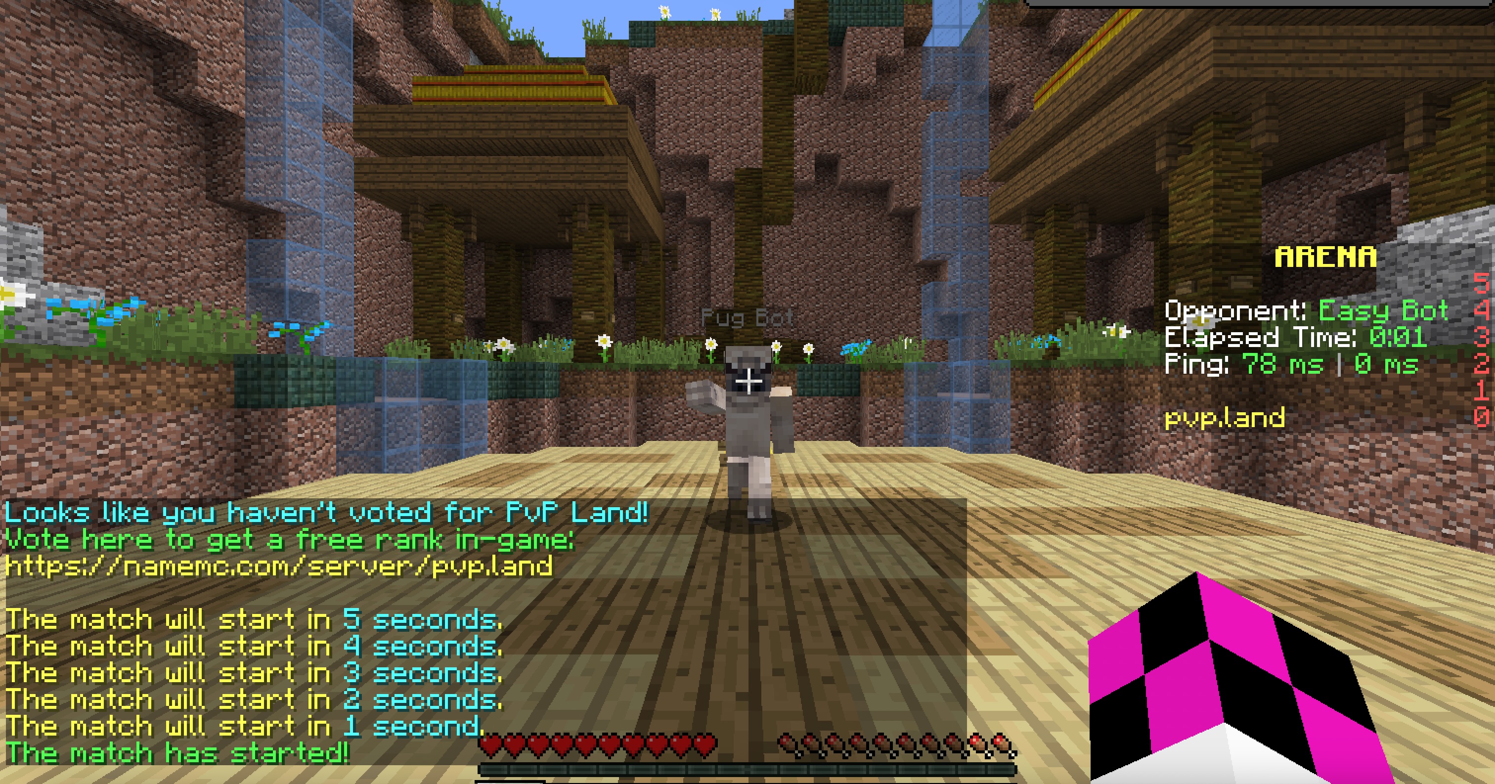 PVP Land – The MC Server Post