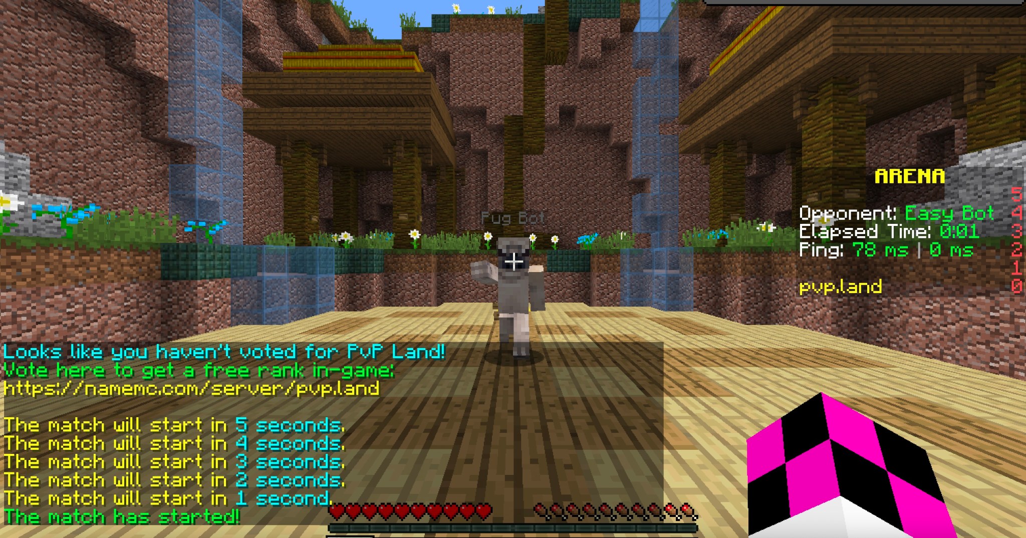 PVP Land – The MC Server Post